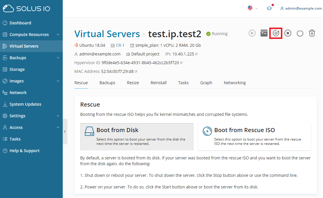 Vnc Console In Solusio Displays The Screen In Black And White Colors Only Monochrome If Vps Is
