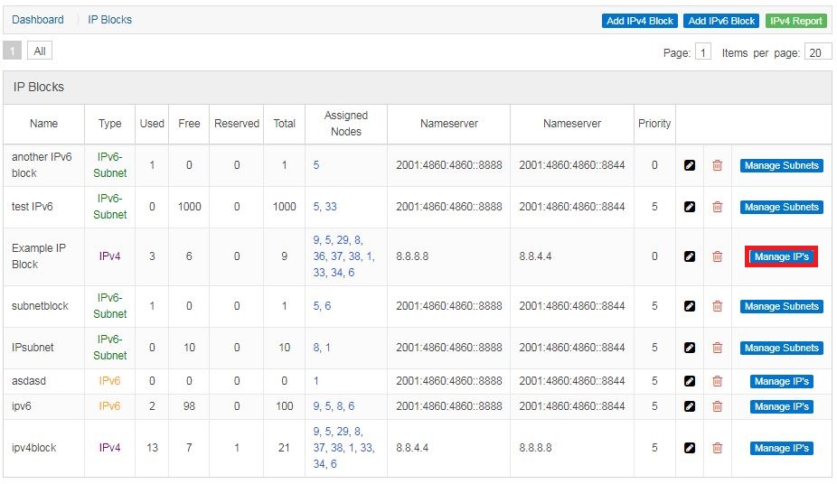 How to move IP address from one IP block to another in SolusVM? – Solus