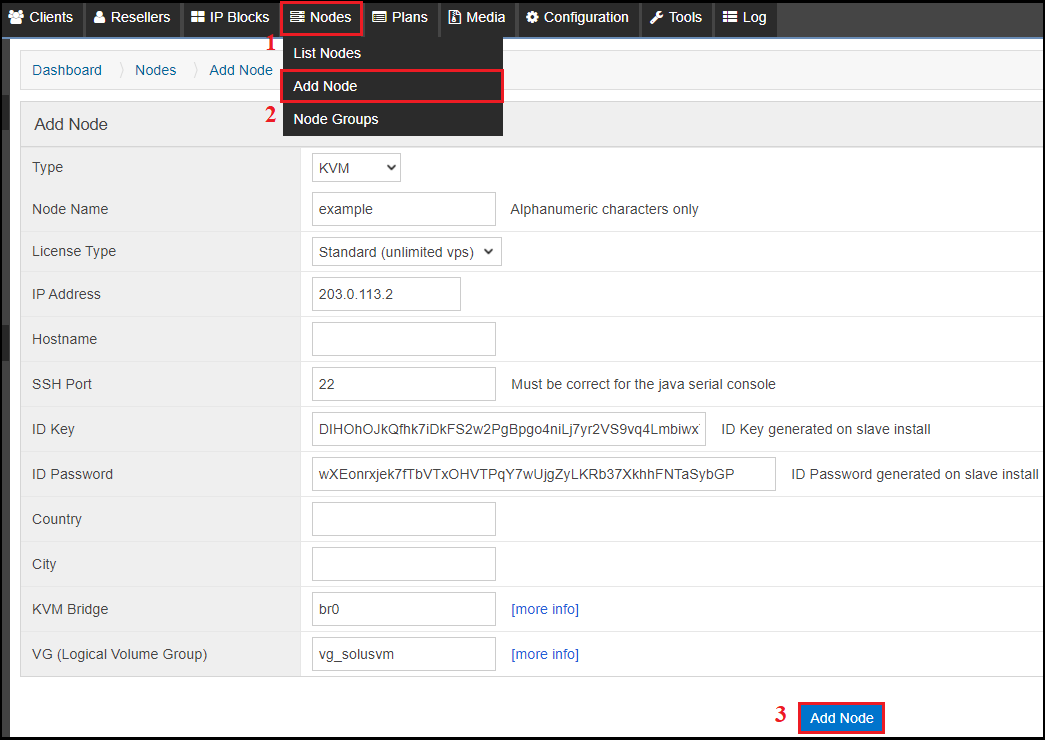 How To Add Slave Solusvm Node To A Master Solusvm Node Solus 