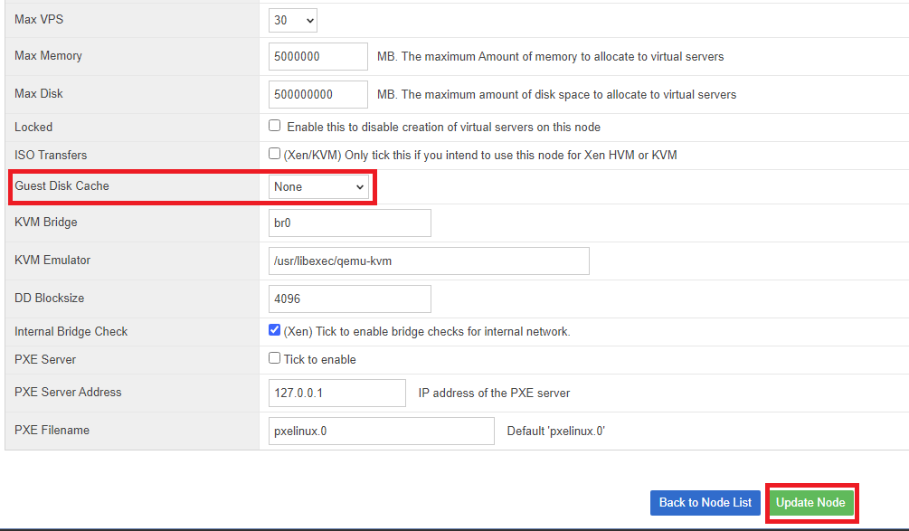 How To Enable The Native Disk I O Mode For Kvm Vps In Solusvm Solus