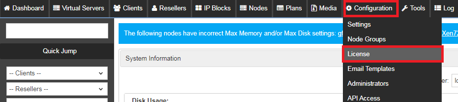 How to activate SolusVM license – Solus